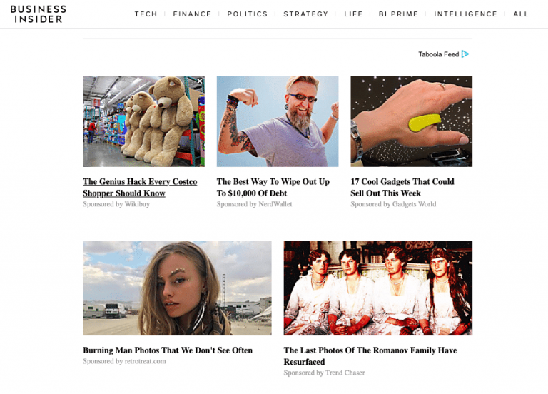 ¿Qué es Taboola? Publicidad nativa